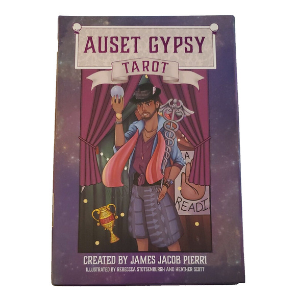 Auset Gypsy Tarot | Accents | Auset Gypsy Tarot Kit Card Deck Book By ...